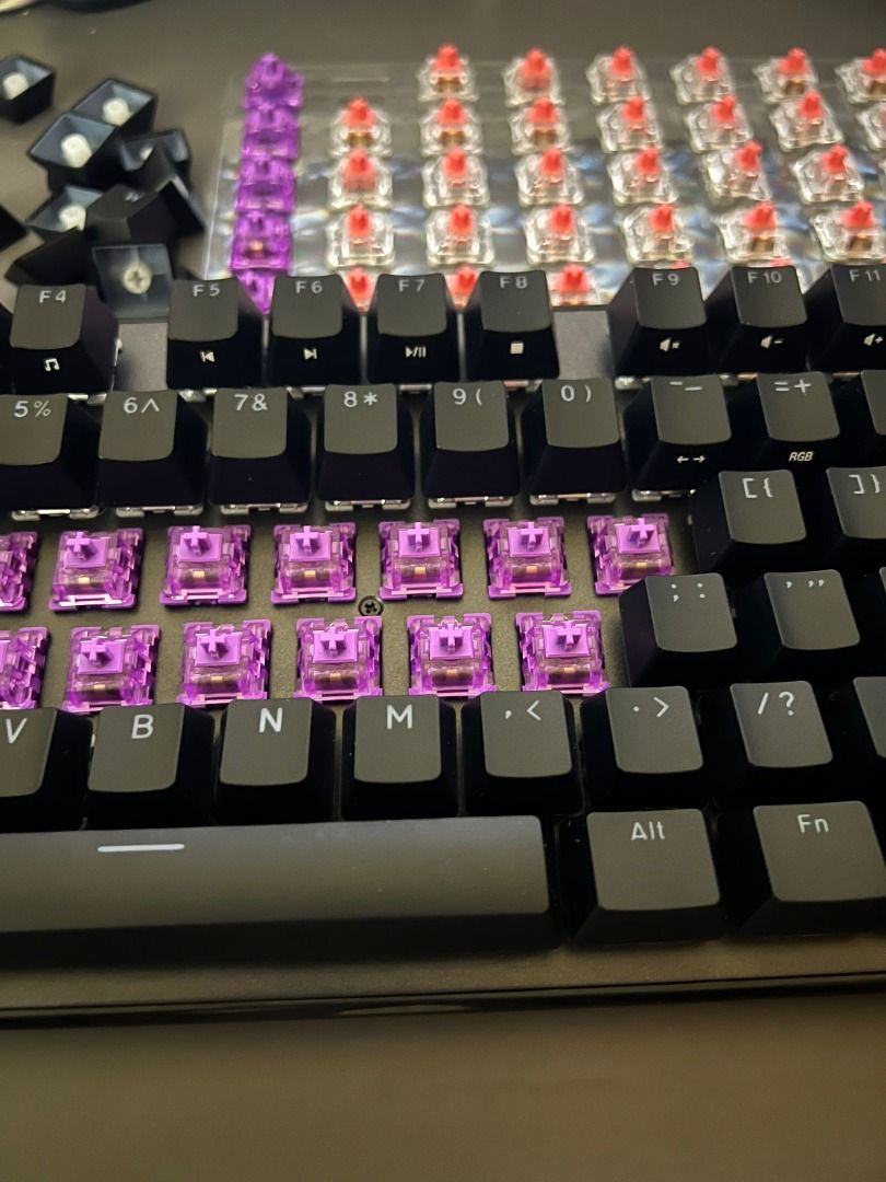 Modding Keyboard, Custom Building, Non Lubed, Pre Lubed, Lubed, [AKKO ...