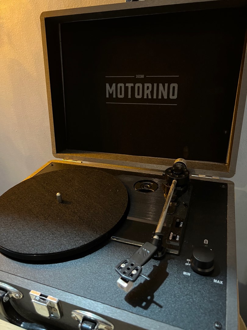 Motorino Vinyl Player Mark I, Hobbies & Toys, Music & Media, Vinyls on ...