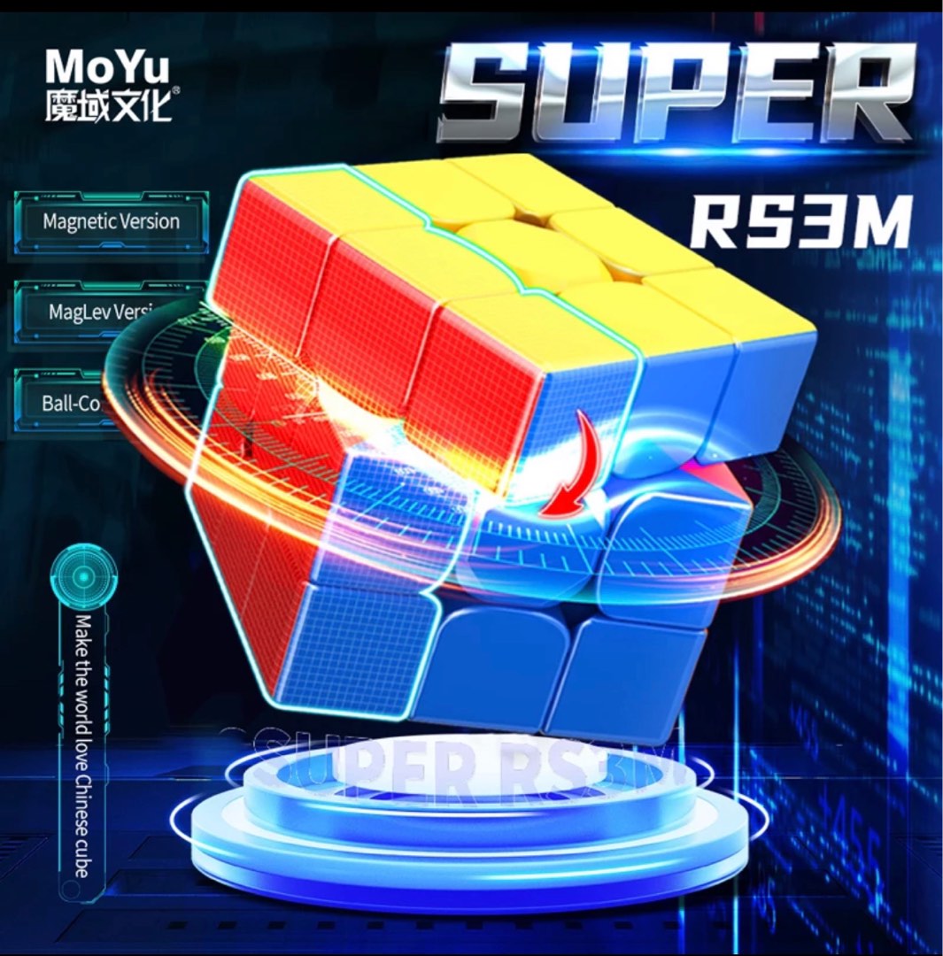 [ SG Stock ]Moyu Super RS3M 2022, Hobbies & Toys, Toys & Games on Carousell