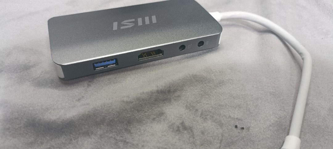 MSI 9 in 1 TypeC Multi-port Hub- AGSShop, 電腦＆科技, 電腦周邊及配件, 電腦線、轉接線及轉換器 ...