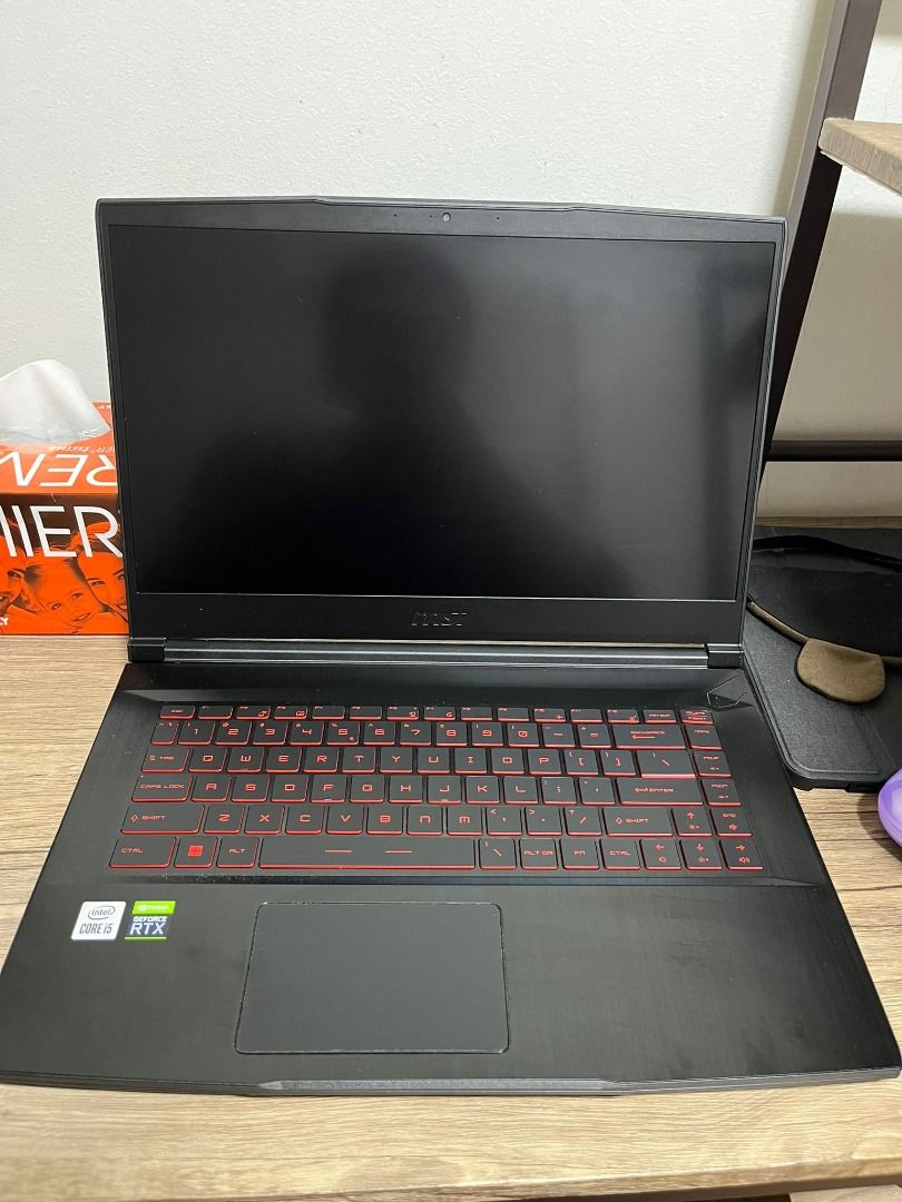 MSI GF63 Thin 10UC - i5, RTX 3050, 20GB RAM, 512GB SSD, Computers ...
