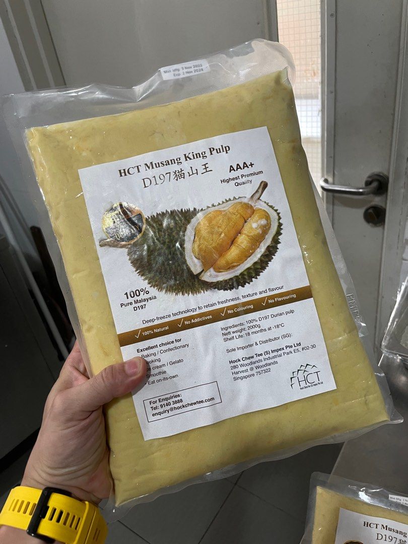 MUSANG KING DURIAN, Food & Drinks, Chilled & Frozen Food on Carousell