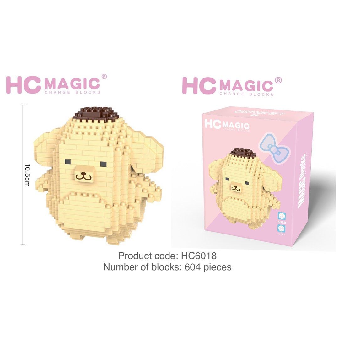 [NaniNano] Sanrio Nano Building Blocks Little Twin Stars Kuromi Purin ...