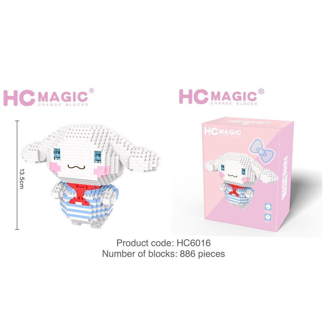 [NaniNano] Sanrio Nano Building Blocks Little Twin Stars Kuromi Purin ...