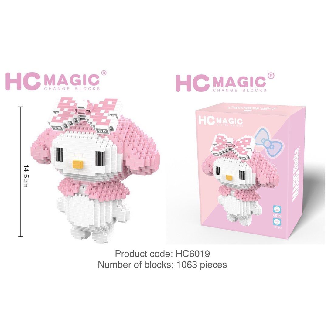 [NaniNano] Sanrio Nano Building Blocks Little Twin Stars Kuromi Purin ...