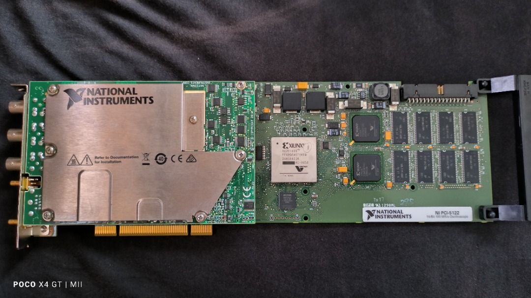 National Instrument PCI-5122 14-Bit 100MS/s Digitizer, Commercial ...