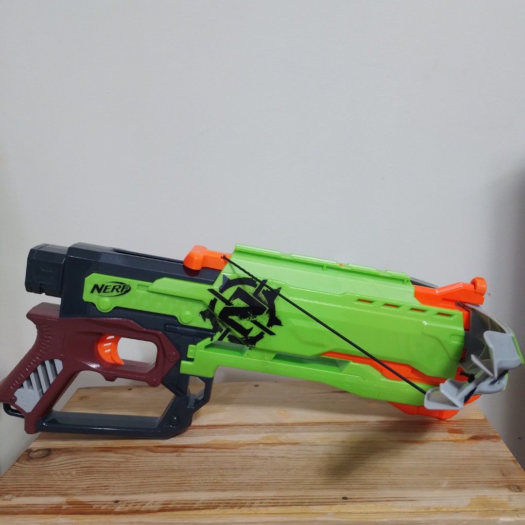 Nerf Zombie Strike Crossfire Bow, Hobbies & Toys, Toys & Games on Carousell