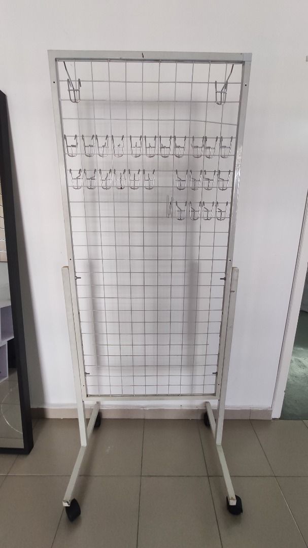 Netting Frame Display Stand Rack (Hook Included), Furniture & Home ...