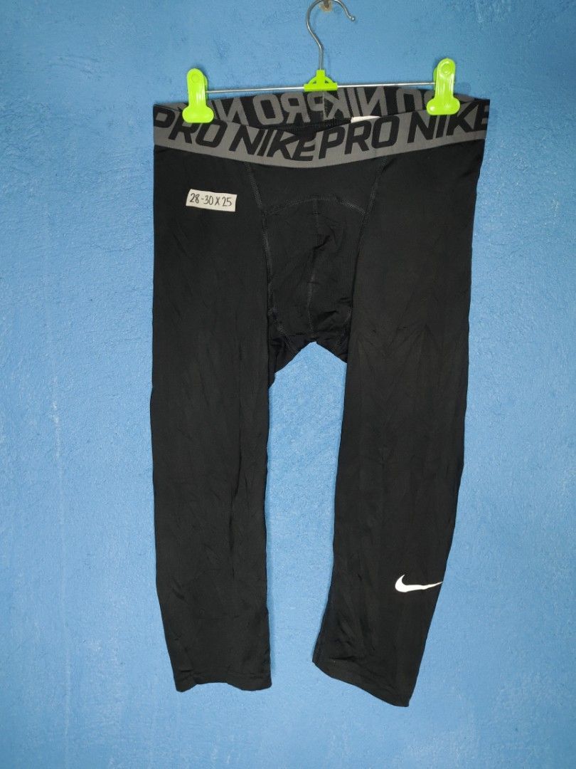 Nike Compression, Men's Fashion, Bottoms, Trousers on Carousell