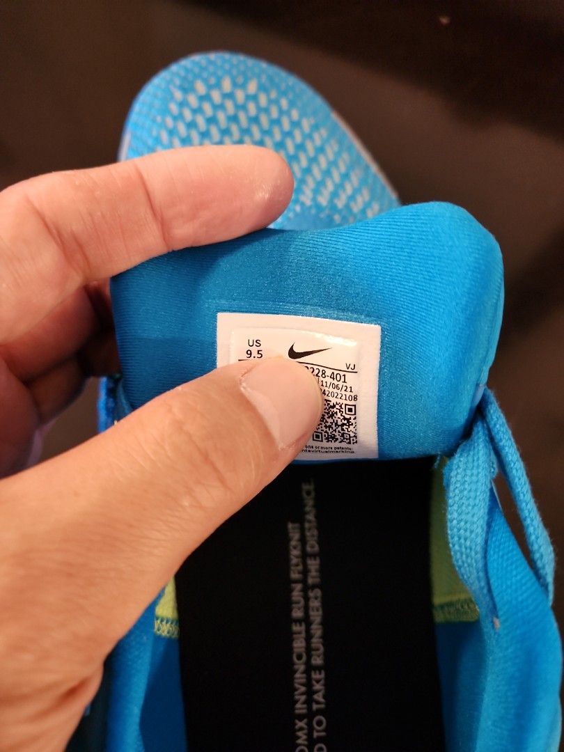 Nike running zoom x zoomx invincible fk, Men's Fashion, Footwear ...