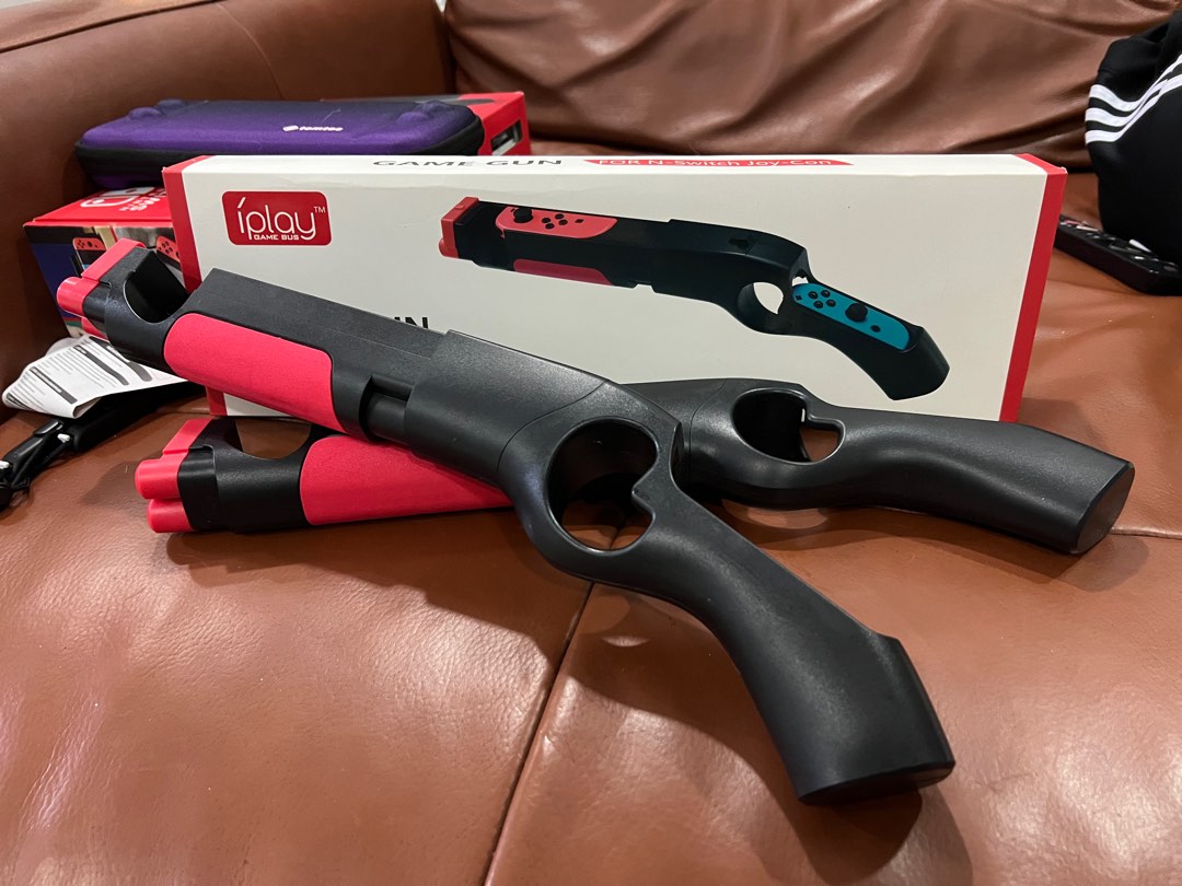 Nintendo switch gun x2, Video Gaming, Gaming Accessories, Controllers ...