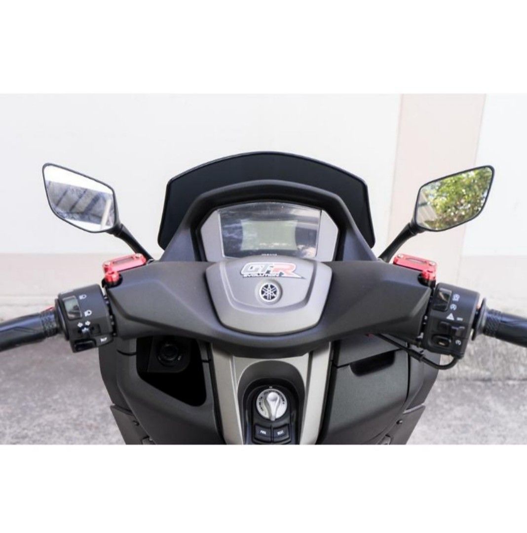Nmax v2 Gtr side mirror and bracket (Original Thailand), Motorcycles ...