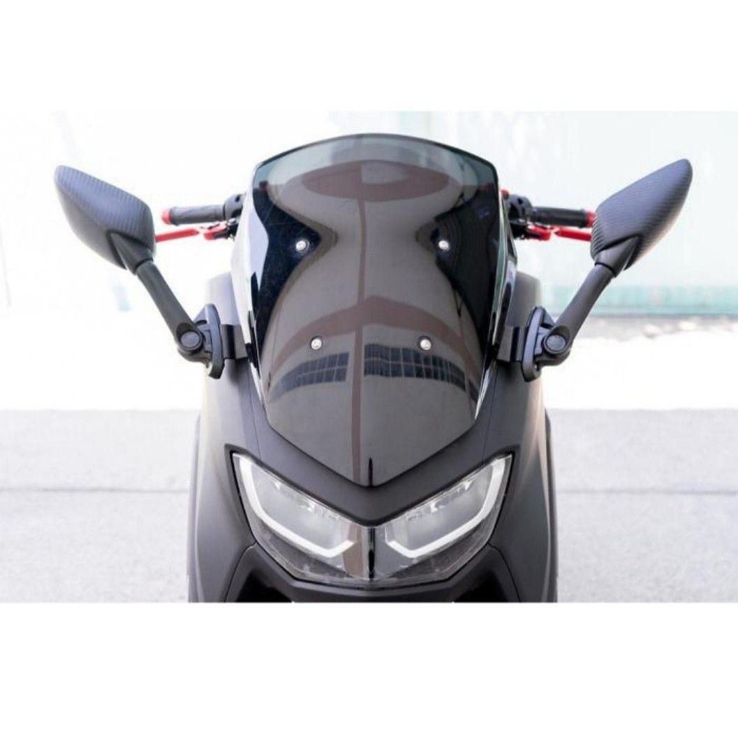 Nmax v2 Gtr side mirror and bracket (Original Thailand), Motorcycles ...