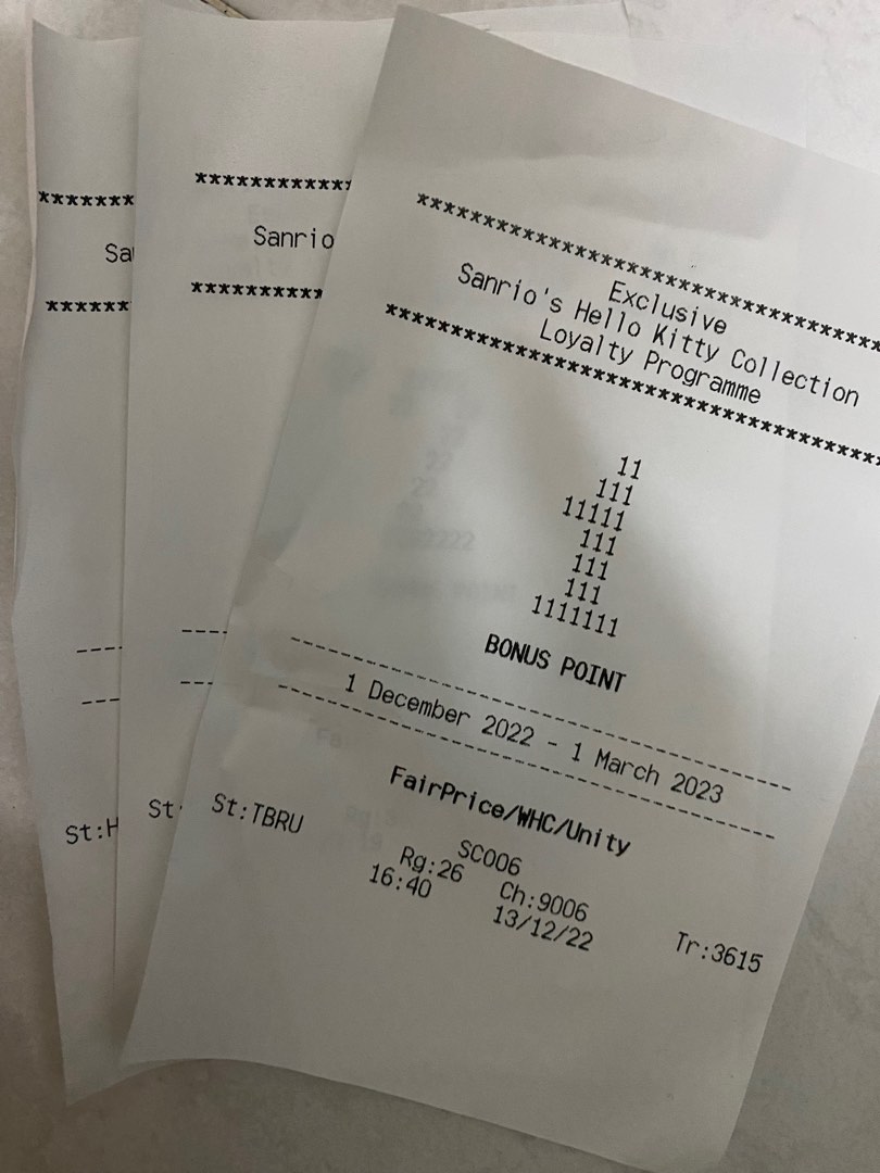 NTUC FairPrice Bonus Point Sanrio's Hello Kitty Collection Loyalty ...