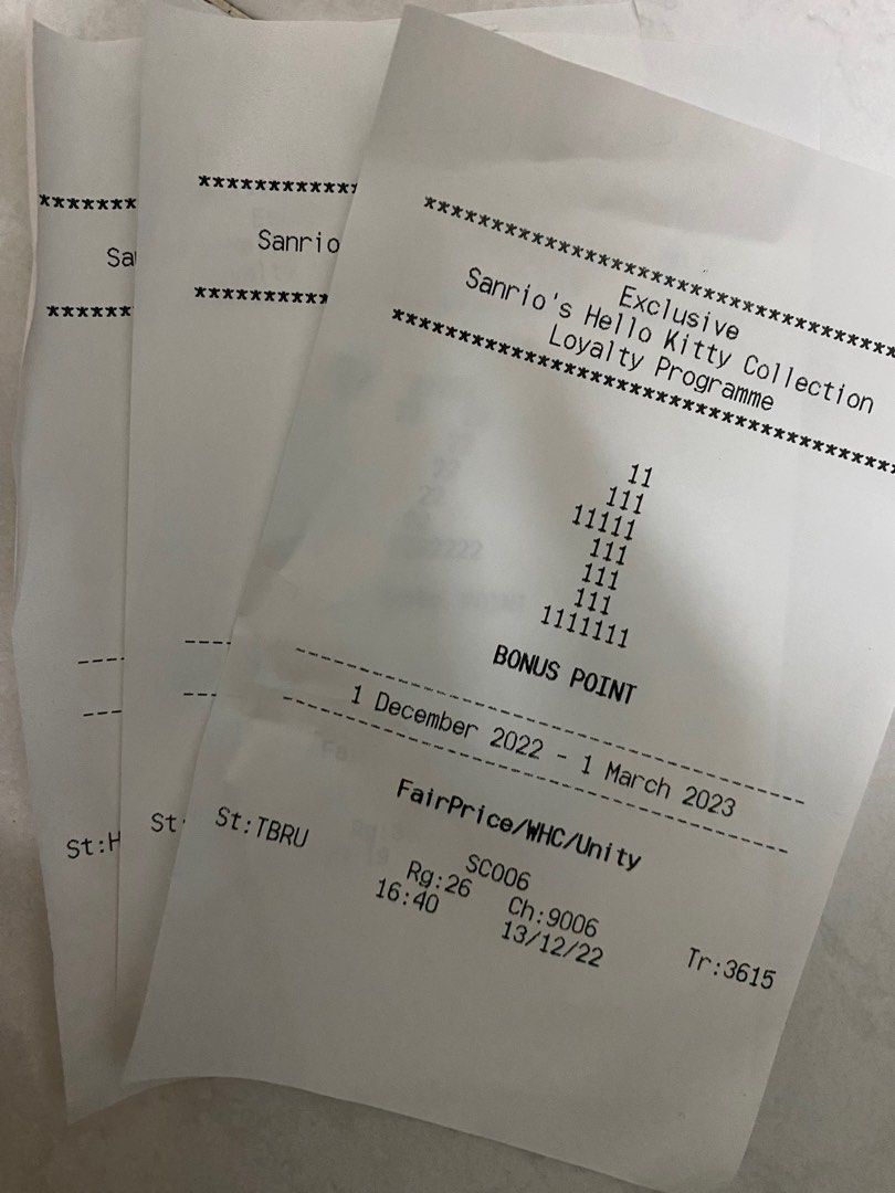 NTUC FairPrice Bonus Point Sanrio's Hello Kitty Collection Loyalty ...