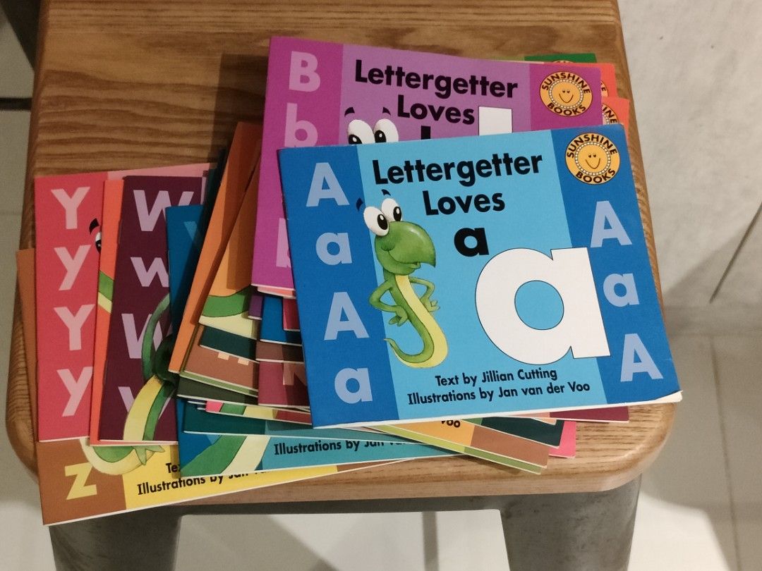 Nursery/ Kindy/children/ lettergetter book, Hobbies & Toys, Books ...
