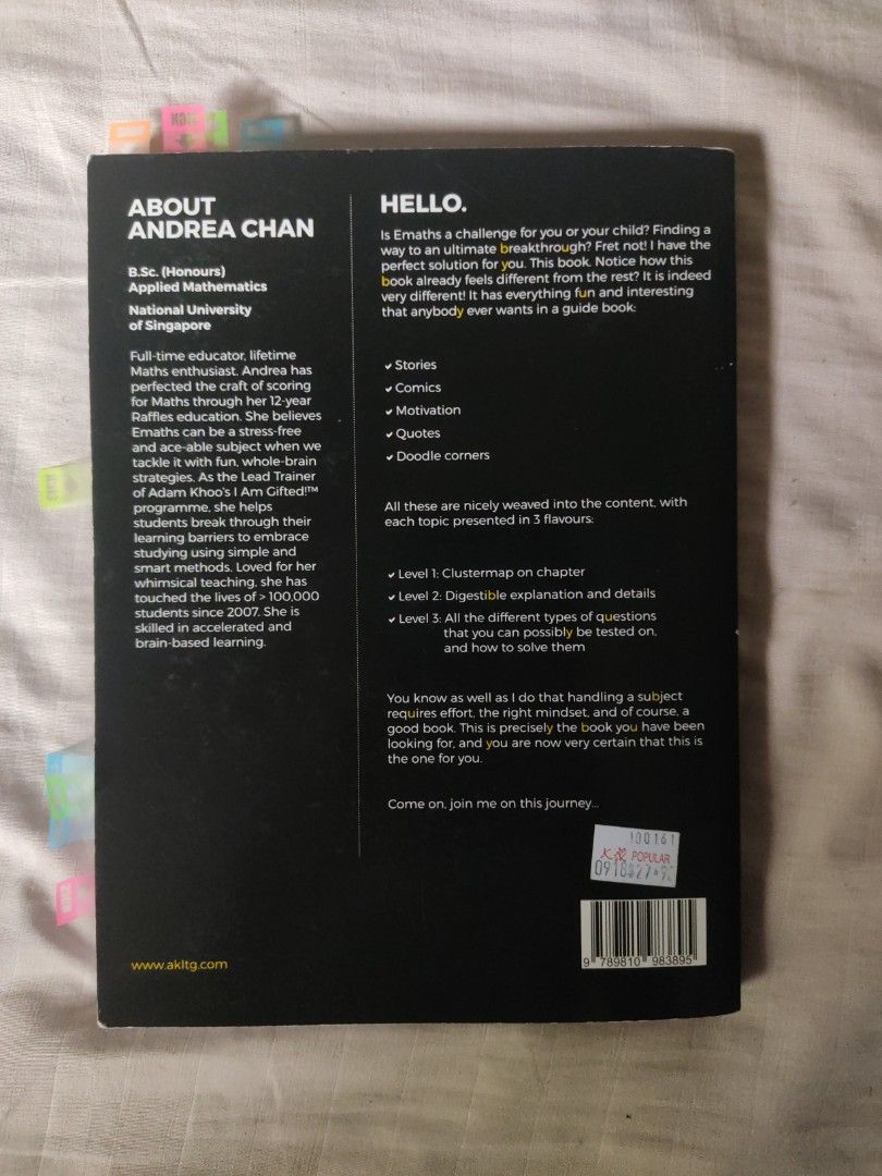 O Level The (Unofficial) EMaths Textbook, Hobbies & Toys, Books ...