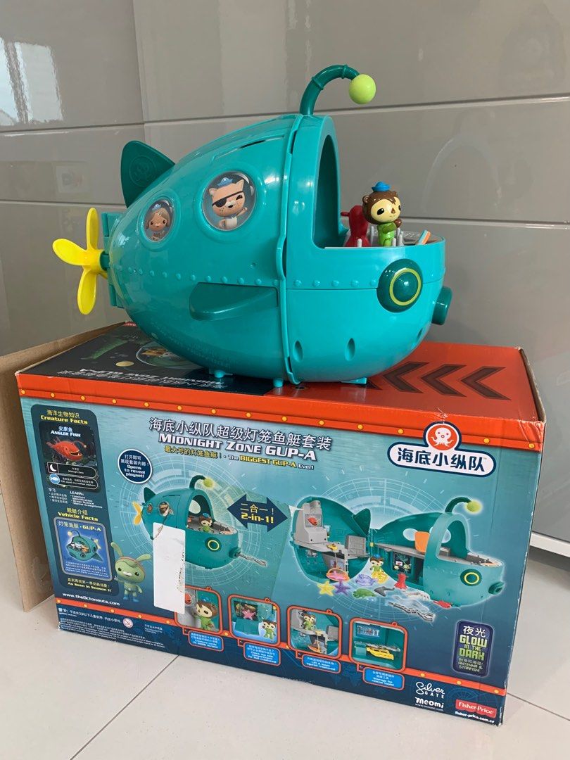 Octonauts - Gup-A Deluxe Playset [Fisher-Price], Hobbies & Toys, Toys ...