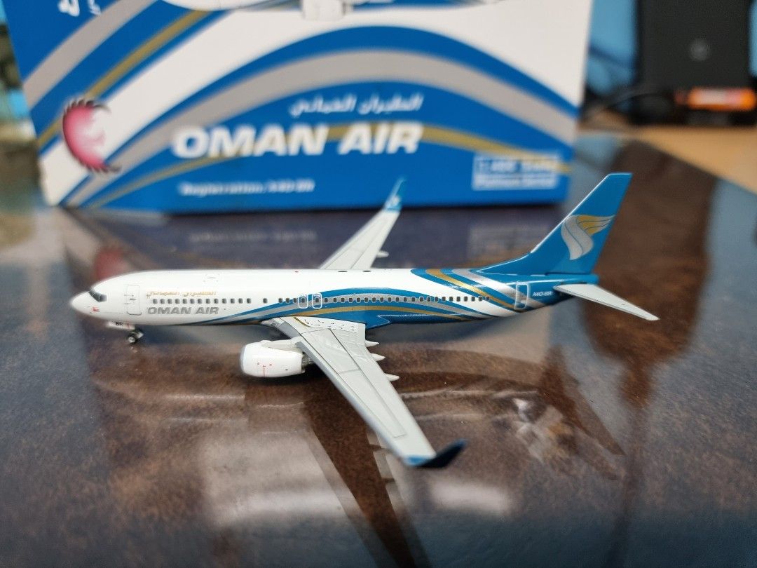 Oman Air B737-800 ( 1:400 scale ) Diecast Airplane, Hobbies & Toys ...