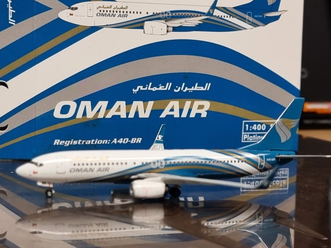 Oman Air B737-800 ( 1:400 scale ) Diecast Airplane, Hobbies & Toys ...