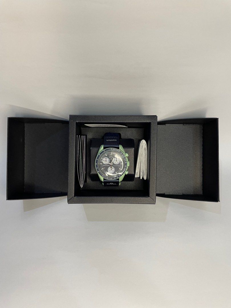 Omega x Swatch collab watches, Men's Fashion, Watches & Accessories ...