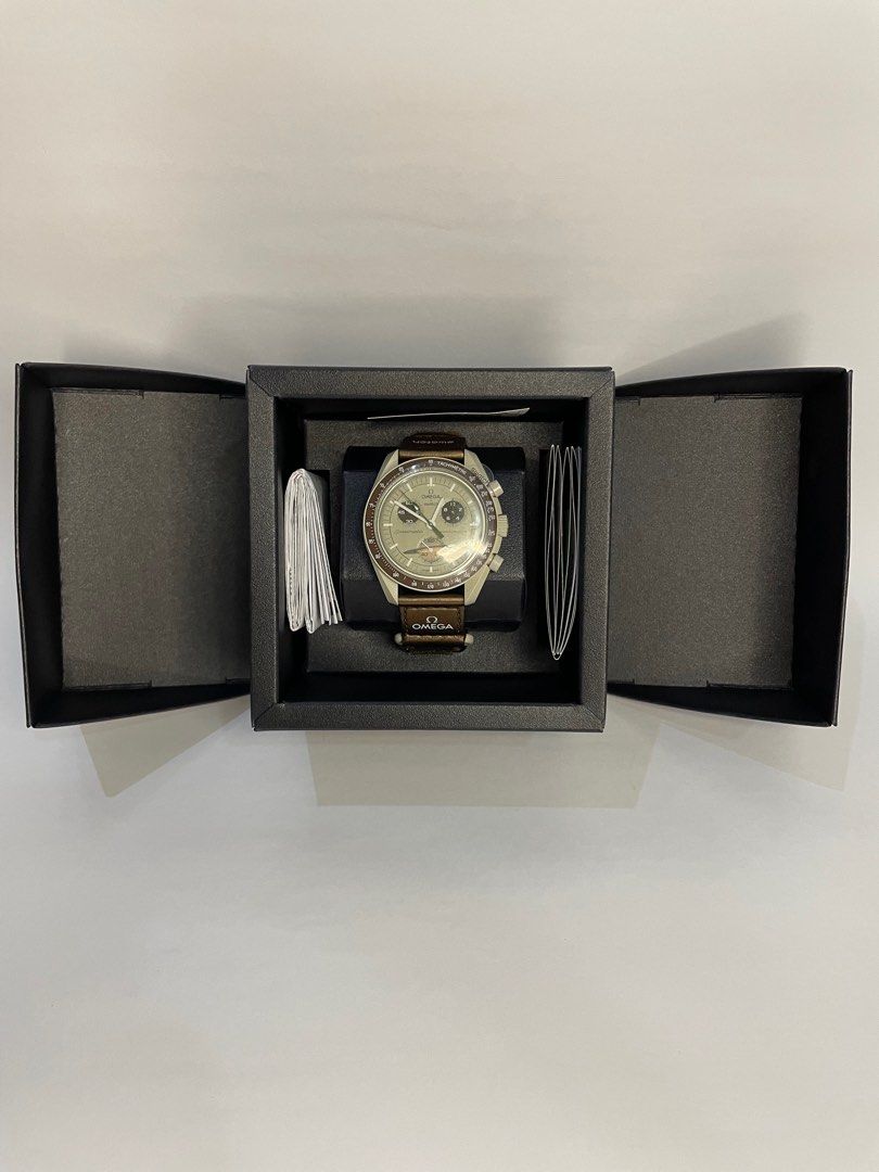 Omega x Swatch collab watches, Men's Fashion, Watches & Accessories ...