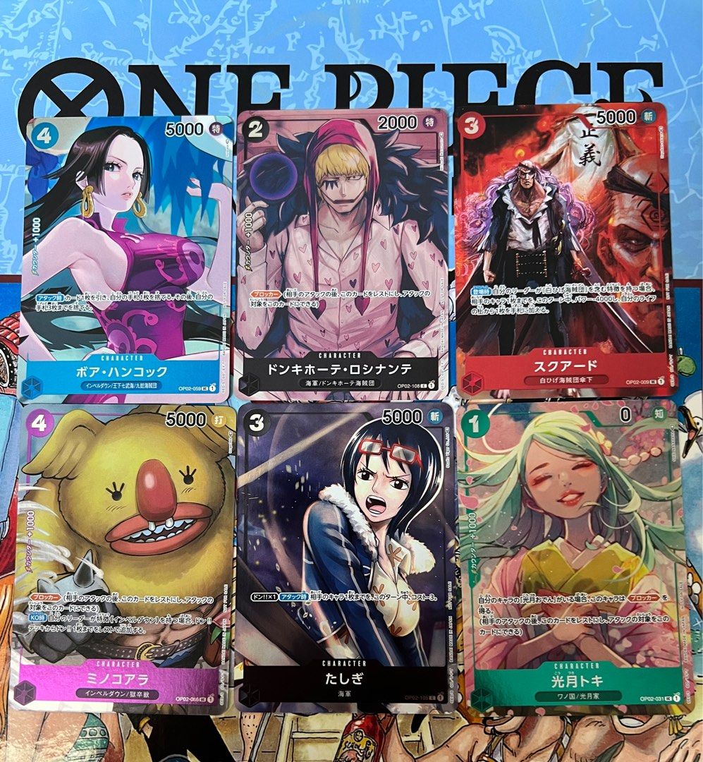 One Piece TCG OP02 Box Topper Set, Hobbies & Toys, Toys & Games on ...