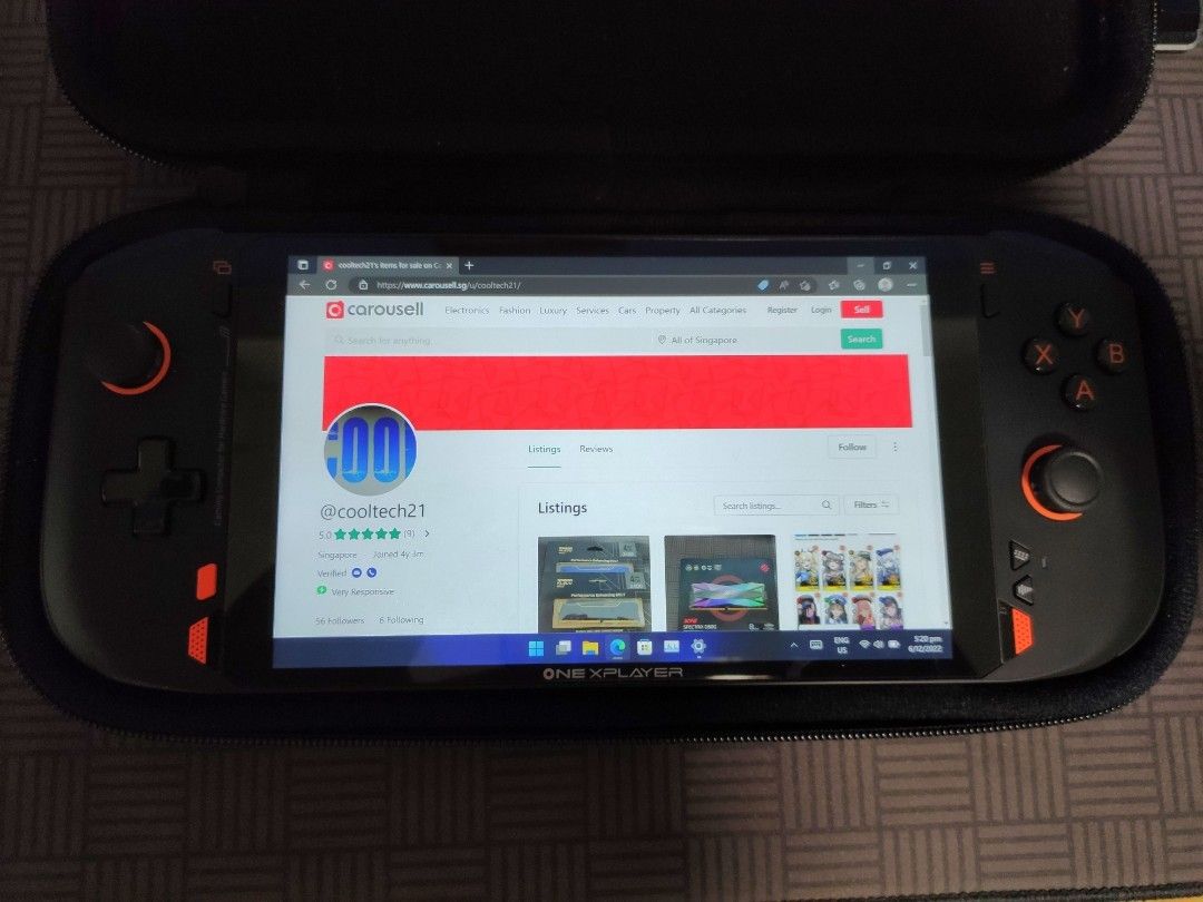 Onexplayer Mini 1tb i7 1195g7, Video Gaming, Video Game Consoles ...