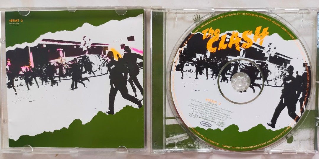 Original Punk CD The Clash US Version, Hobbies & Toys, Music & Media ...