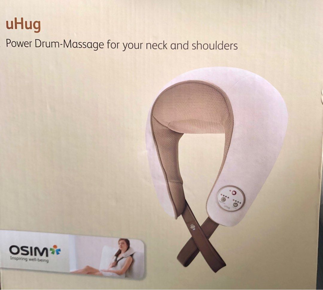 Osim uHug Power Drum Massage for Your Neck and Shoulders, Health ...