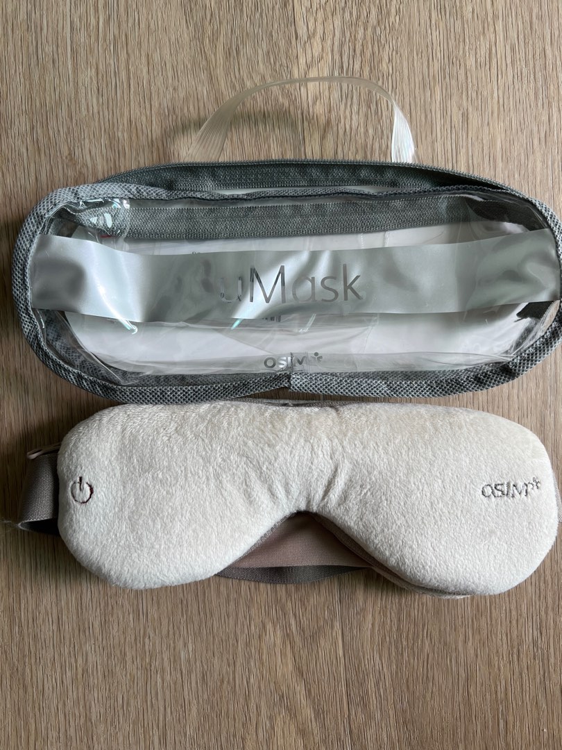 OSIM uMask Eye Massager, Health & Nutrition, Massage Devices on Carousell
