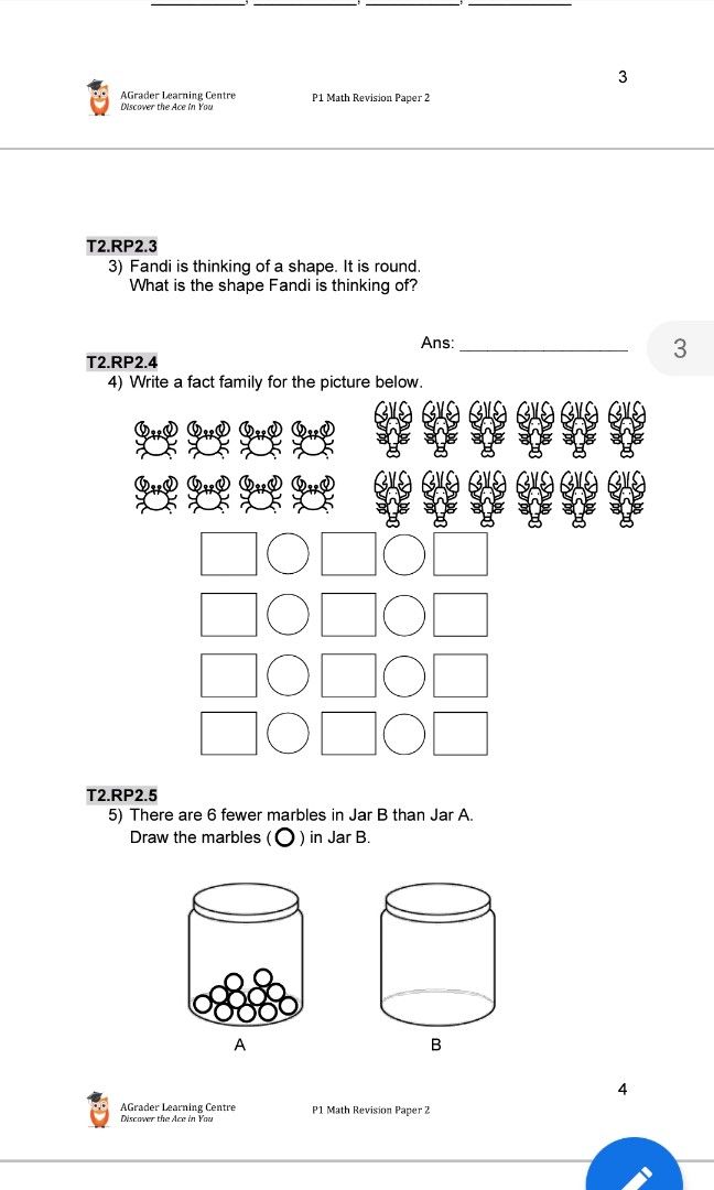P1 English AGrader Notes and Worksheet Primary, Hobbies & Toys, Books ...