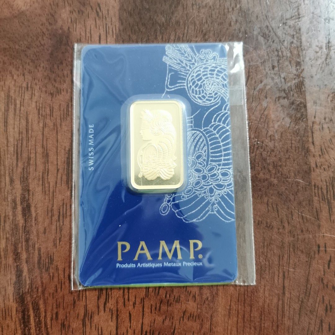 Pamp Suisse 20g 999.9 Gold Bar with Cert, Men's Fashion, Watches ...