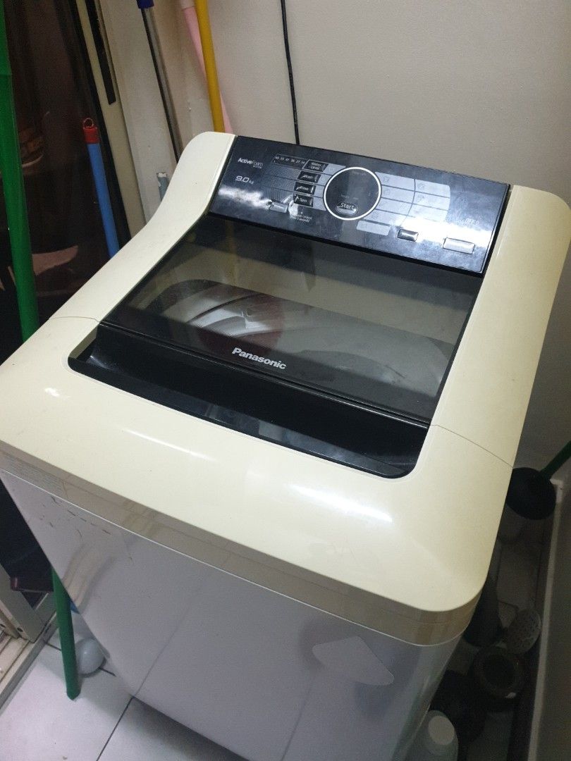 Panasonic 9kg top load washing machine for sale, TV & Home Appliances ...
