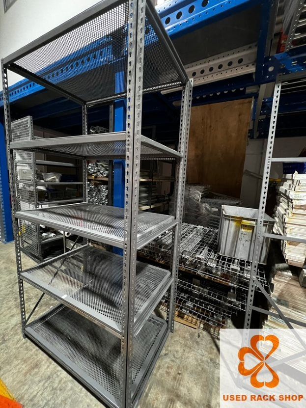 Perforated Boltless Rack / Perforated Boltless Shelving, Furniture ...