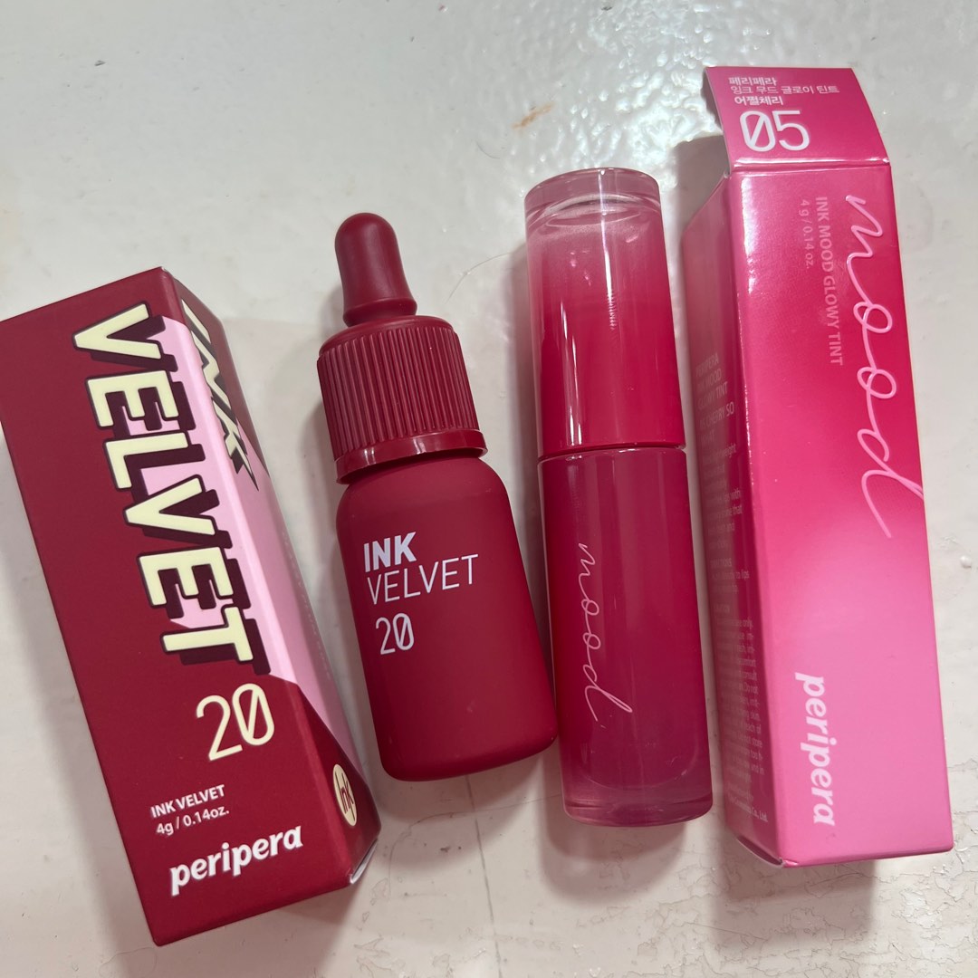 Peripera Ink Velvet x Ink Mood tint, Beauty & Personal Care, Face ...