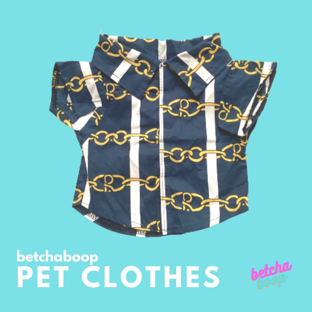 Pet Dog Clothes Polo Chains Design for Puppies and Small Breed ...