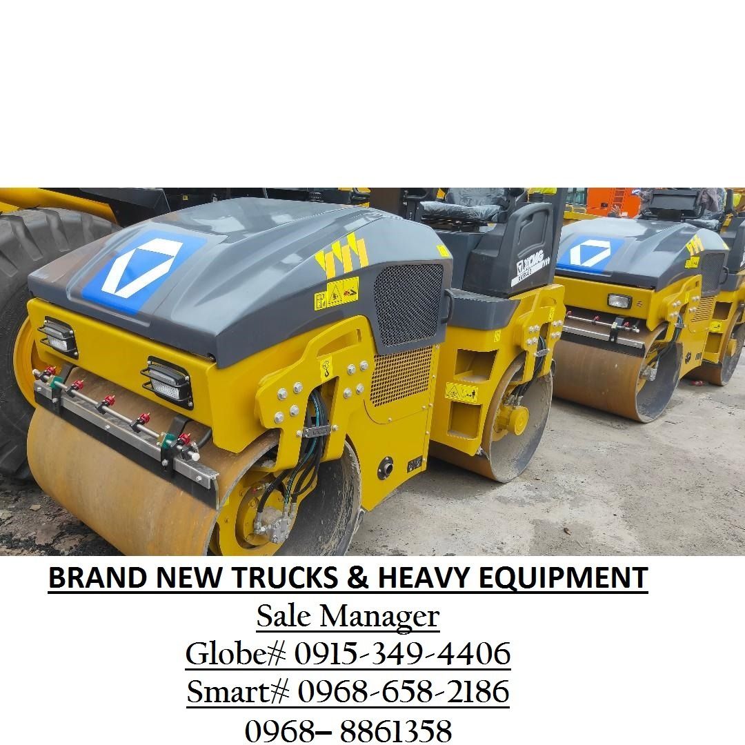 Pison / Vibratory Roller XCMG 4tons Double Drum XMR403 Brand New ...