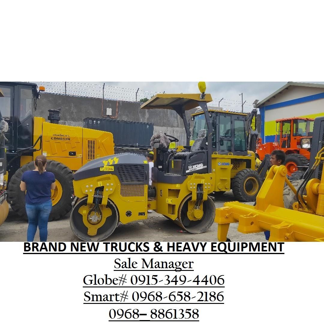 Pison / Vibratory Roller XCMG 4tons Double Drum XMR403 Brand New ...