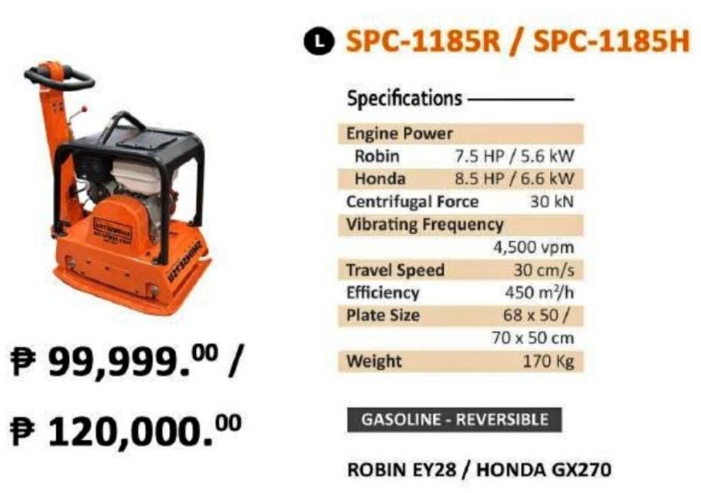 Plate Compactor, Commercial & Industrial, Construction Tools ...