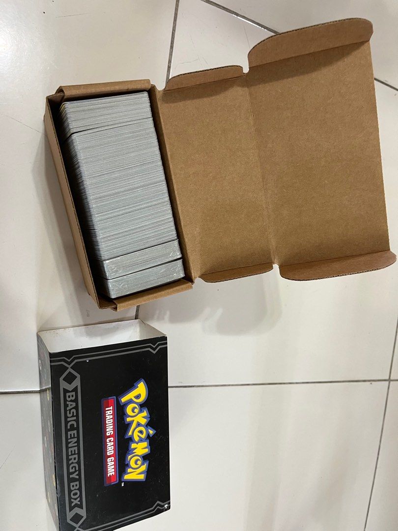 Pokemon Basic Energy Box, Hobbies & Toys, Toys & Games on Carousell