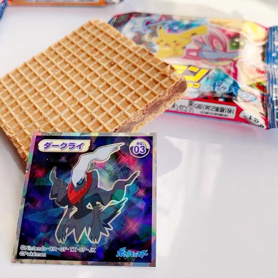 CLEARANCE! Pokemon Booster box - Lotte Stickers and Wafel x30 (non tcg ...