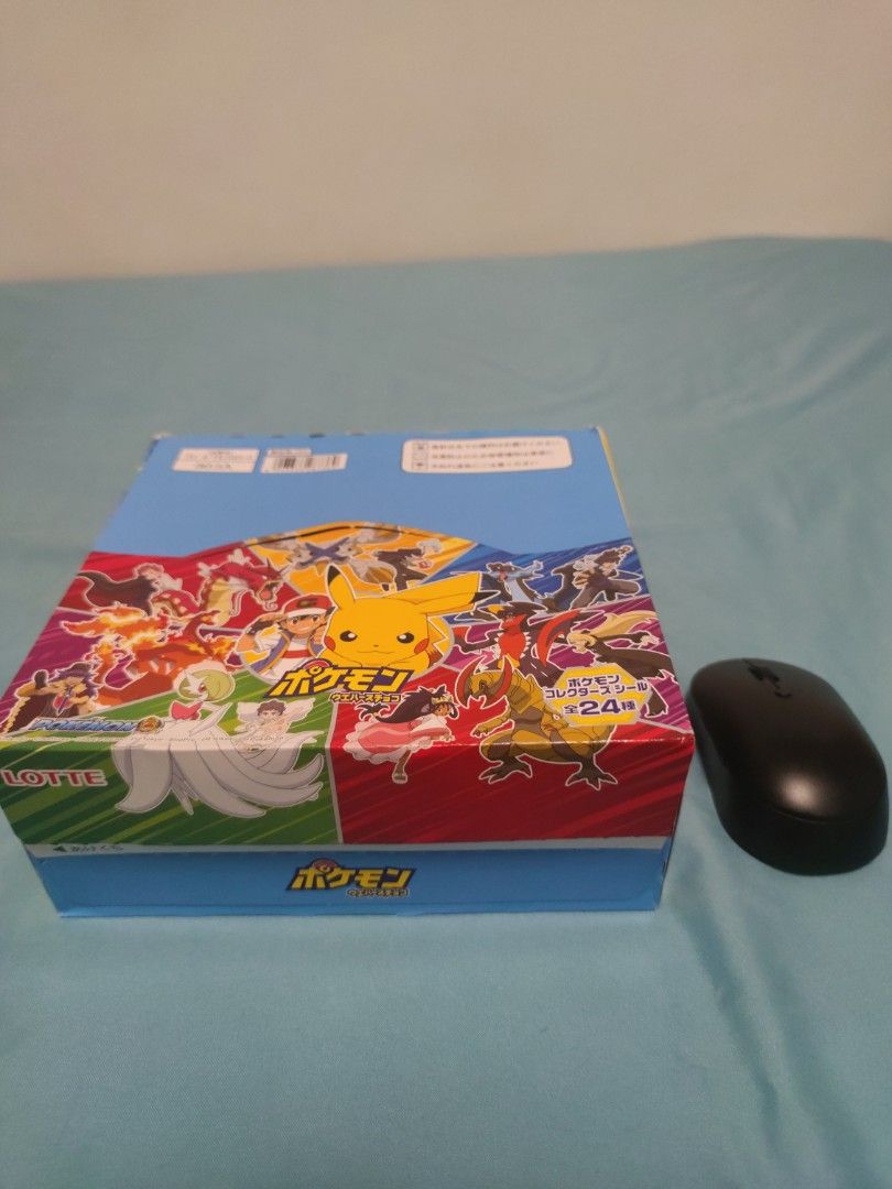 CLEARANCE! Pokemon Booster box - Lotte Stickers and Wafel x30 (non tcg ...