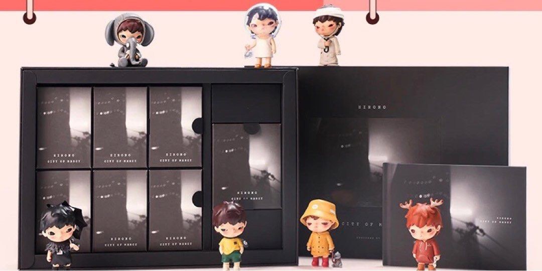 Popmart hirono gift Box - whole set + gift box (limited edition ...