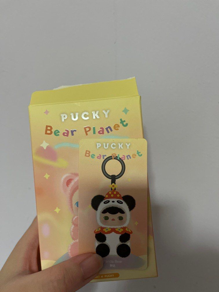 Popmart pucky bear planet, Hobbies & Toys, Memorabilia & Collectibles ...