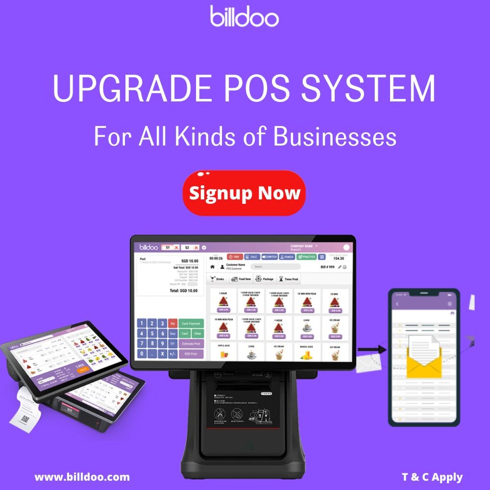 POS system and software Billdoo - Upgrade Now, Computers & Tech, Office ...