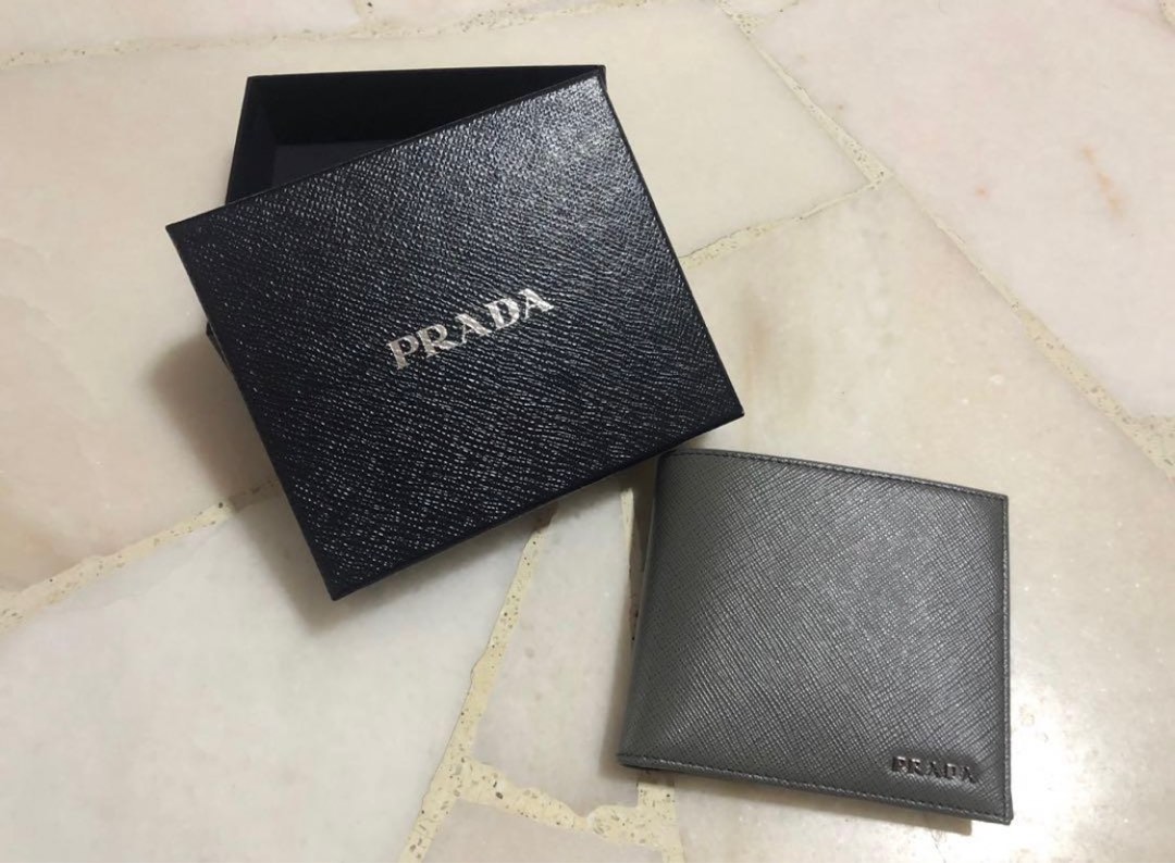 Prada Men Wallet, Men's Fashion, Watches & Accessories, Wallets & Card ...