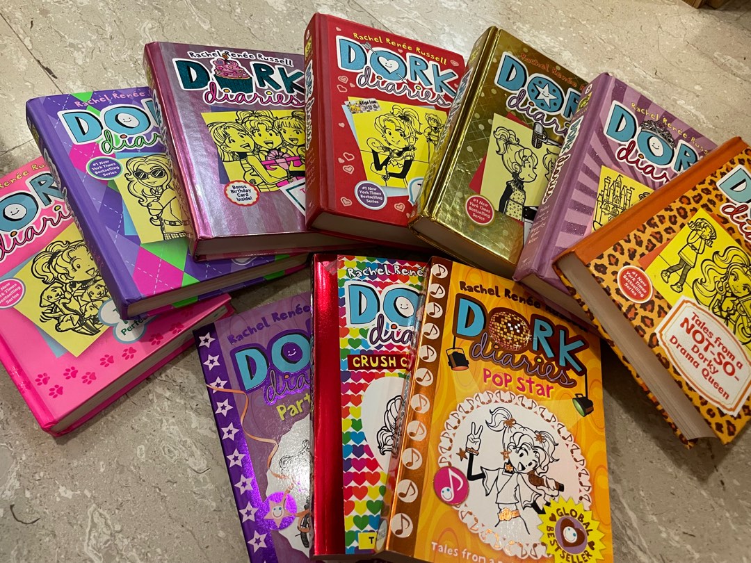 DORK diaries 10 books, Hobbies & Toys, Books & Magazines, Children's ...