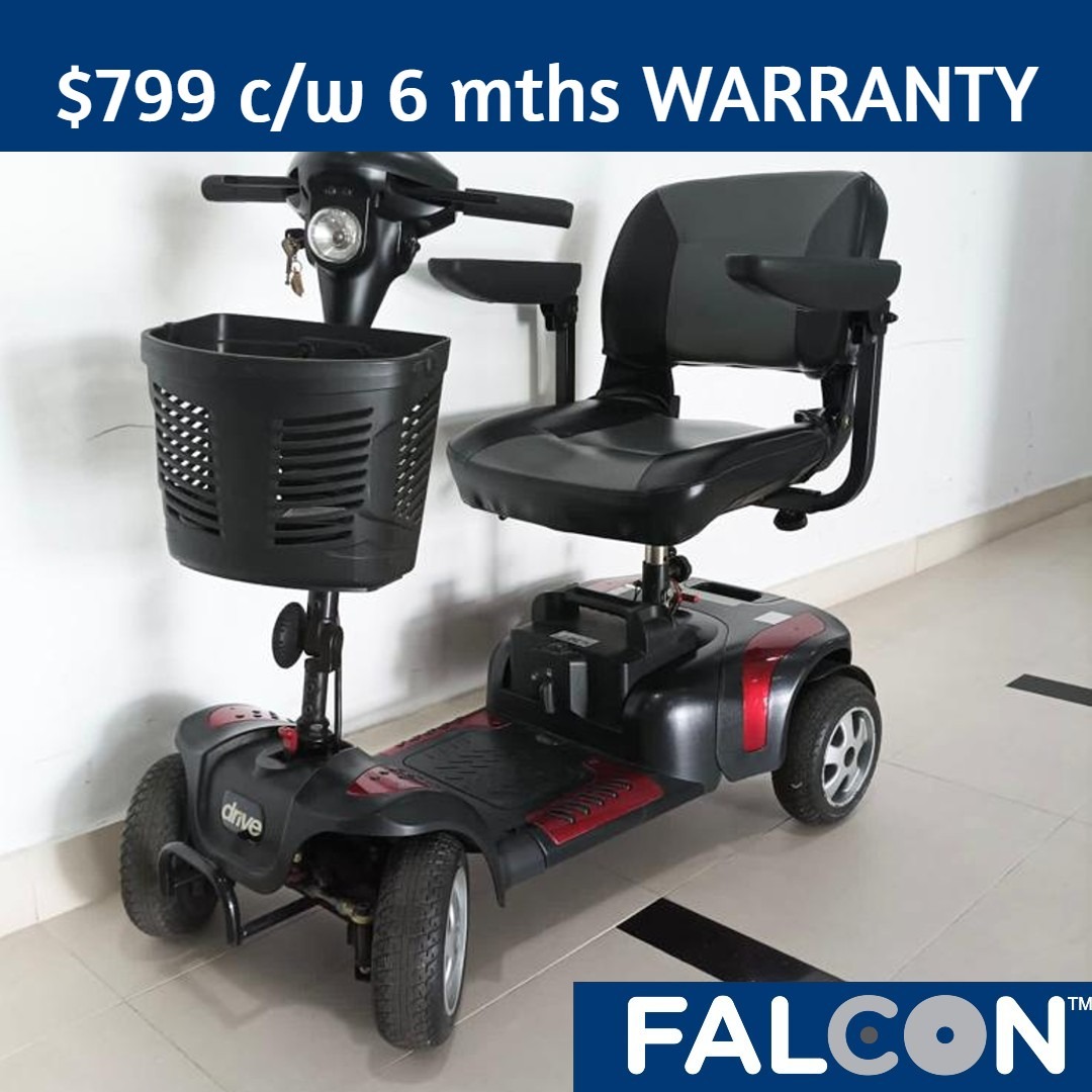 Pre-Loved Phoenix HD 4-Wheel Mobility Scooter c/w 6 months WARRANTY ...