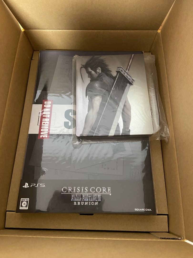 PS5 Crisis Core - Final Fantasy VII Collector's Edition, Video Gaming ...